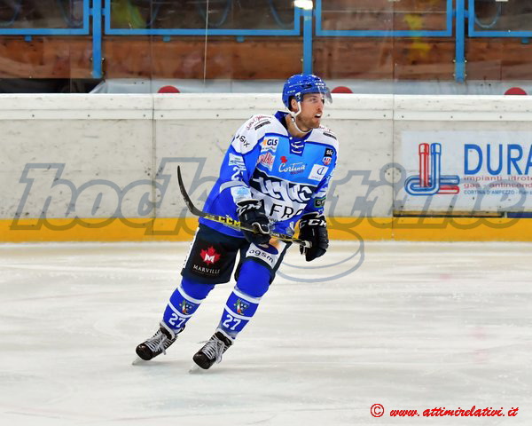 Il Cortina conferma Jordan Ciccarello | HockeyTime